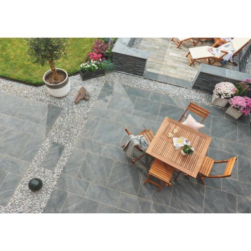 Bradstone Mode Profiled Grey Porcelain Paving Pack 18.36m²