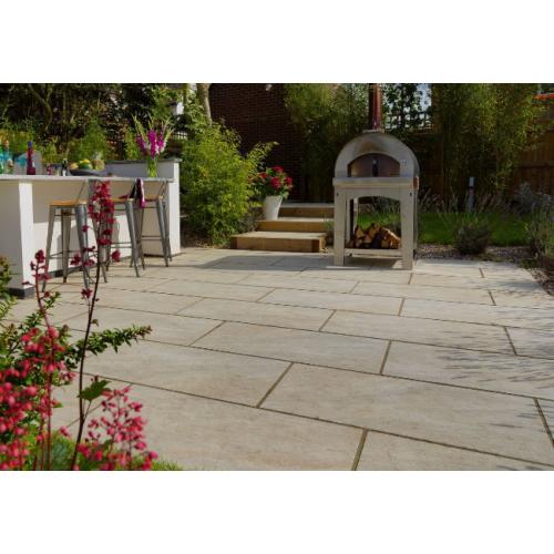 Pavestone Dolomite Dust Porcelain Paving Slabs 1000x500mm