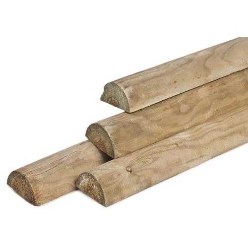 Half Round Fencing Rail 100mm x 3.6m | Great Price!