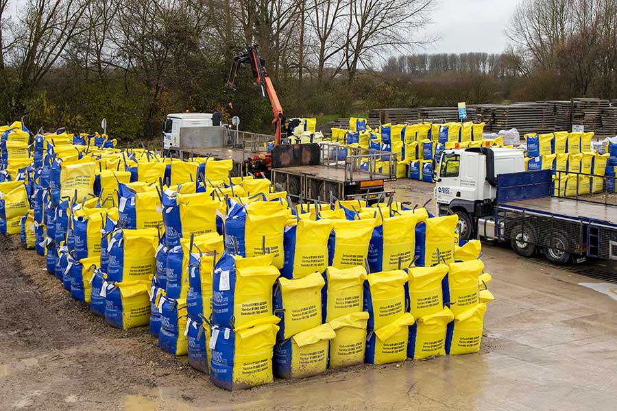 AWBS Bagging Plant: Responsibly Sourced Aggregates & Gravels